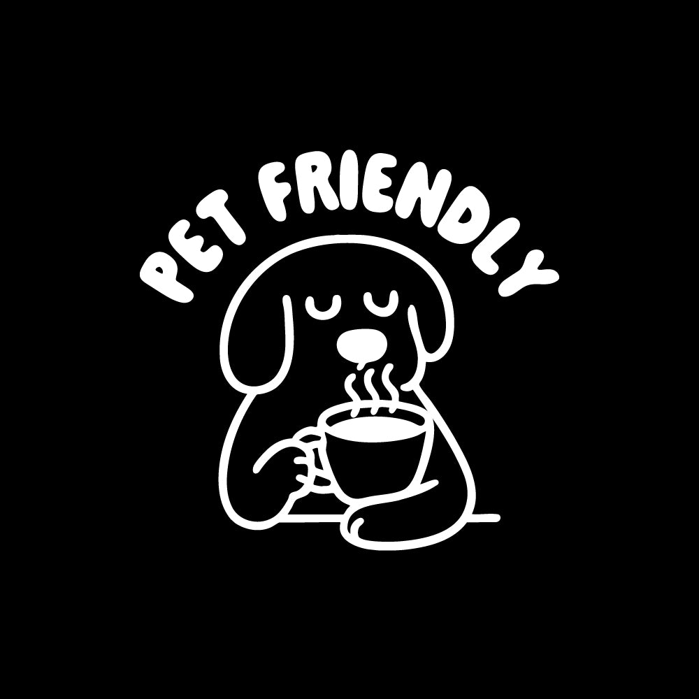 Pet Friendly Sticker Cafe Window Decal - Cats Dogs Welcome – Peeler ...