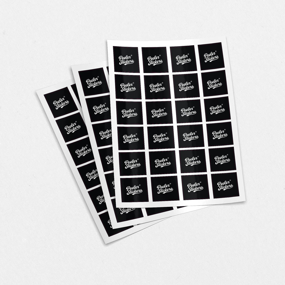 Custom Square Sticker Sheet A4 - Custom Stickers Australia – Peeler ...