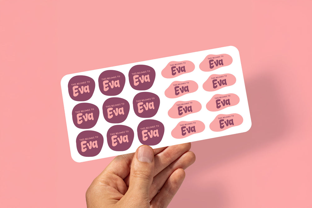 Kids Name Labels Australia - Personalised & Waterproof – Peeler Stickers