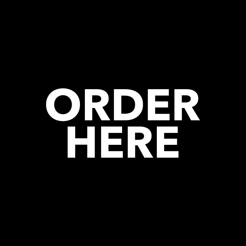 Order Here Cafe Decal Sticker - Restaurant Window Stickers – Peeler ...