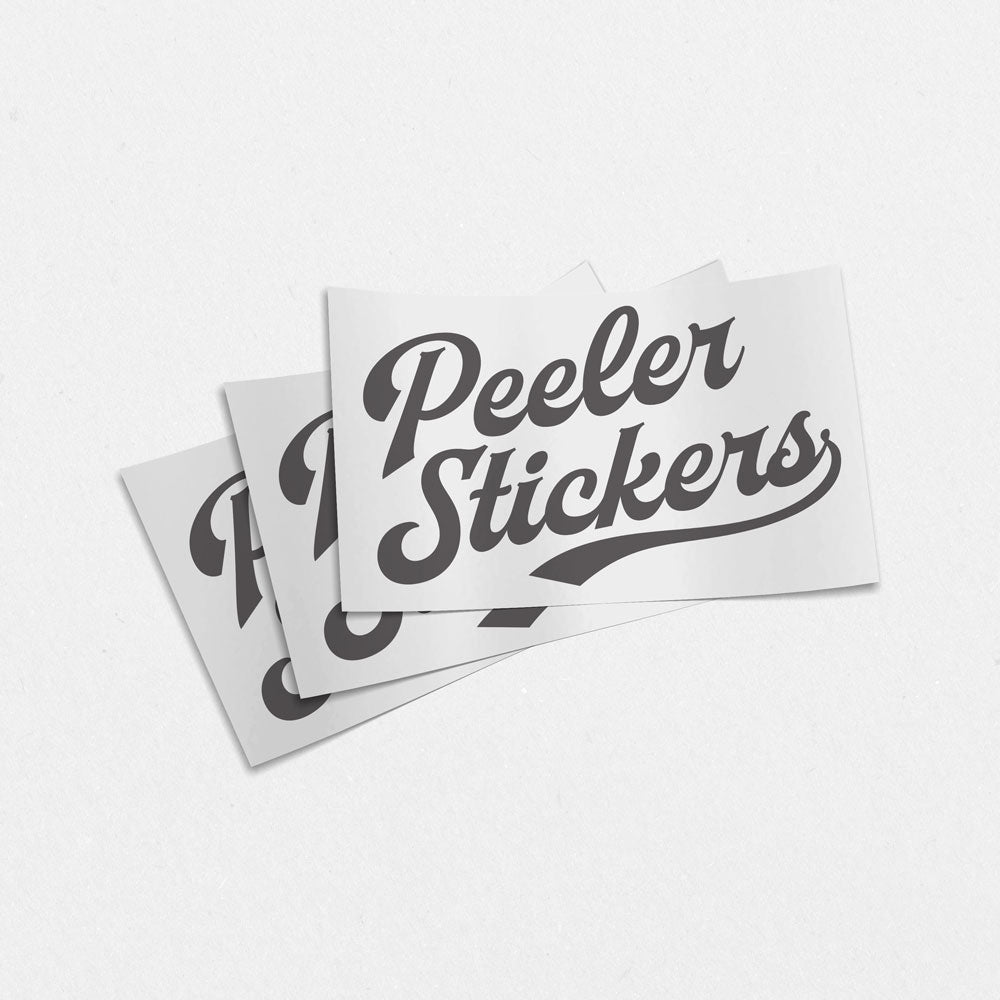 Custom Transfer Stickers - No Background Vinyl Lettering Decals ...