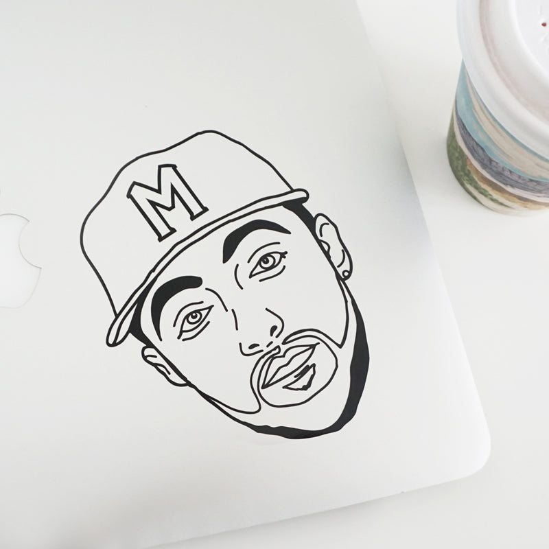 Mac Miller Hip Hop Stickers Decals - Peeler Stickers