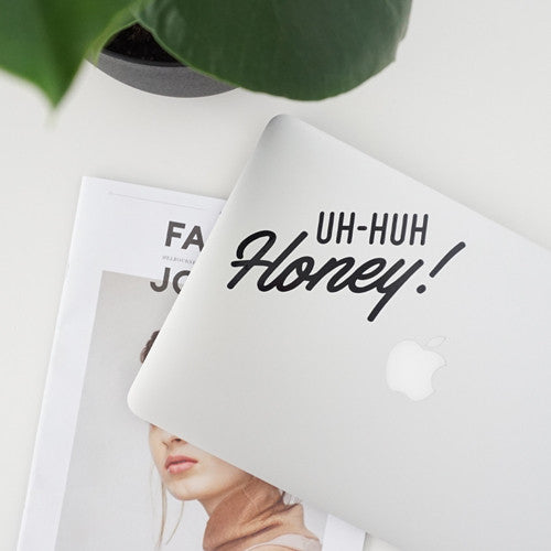 Uh-Huh Honey Kim K Kanye Hip Hop Stickers Car Decals - Peeler Stickers ...