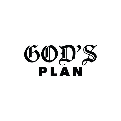 GOD'S PLAN Drake Hip Hop Stickers Car Decals - Peeler Stickers