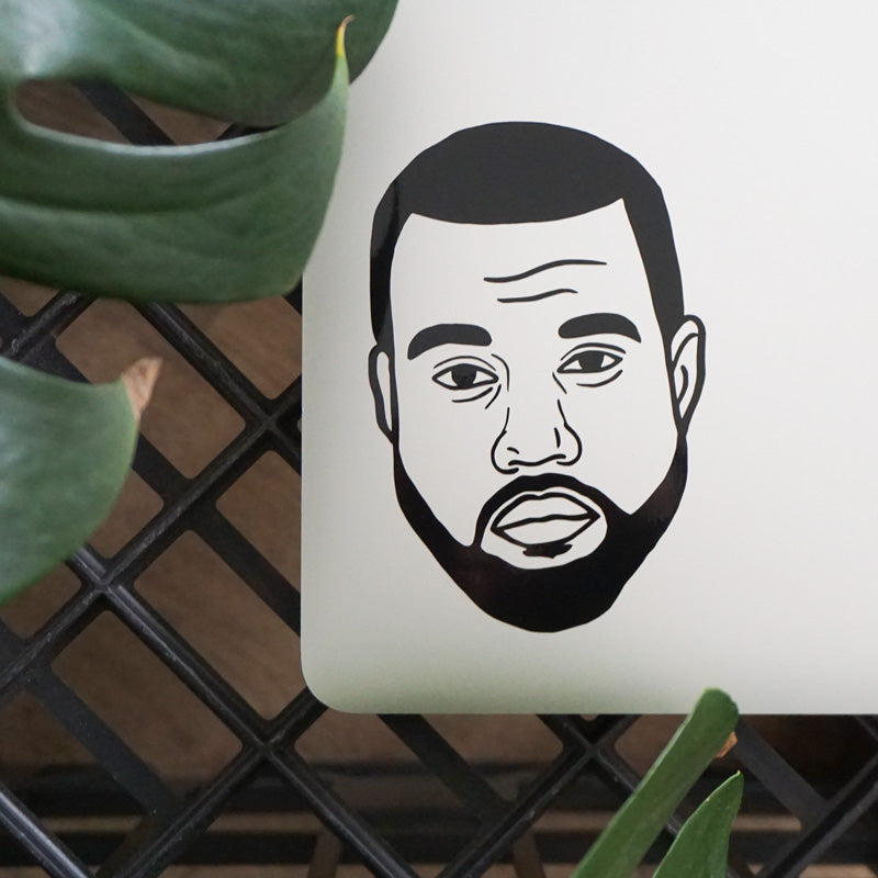 Kanye Hip Hop Stickers Car Decals - Peeler Stickers