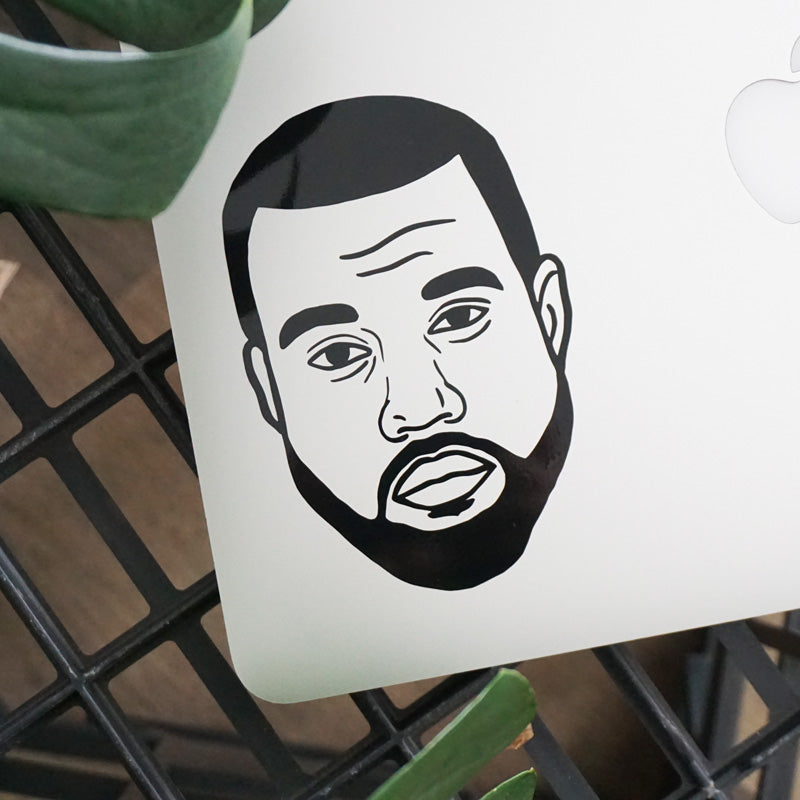 Kanye Hip Hop Stickers Car Decals - Peeler Stickers