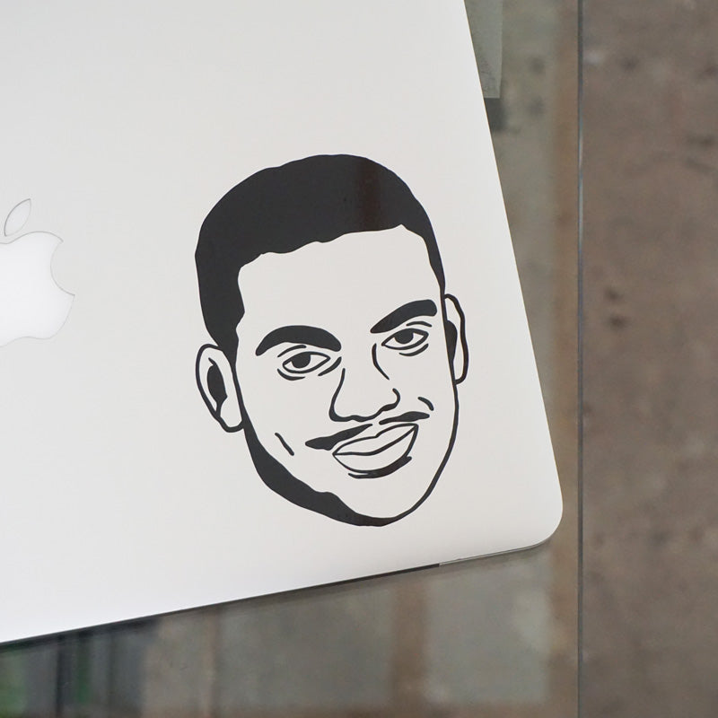 Charles Fresh Prince Sticker Laptop Car Decal - Peeler Stickers ...