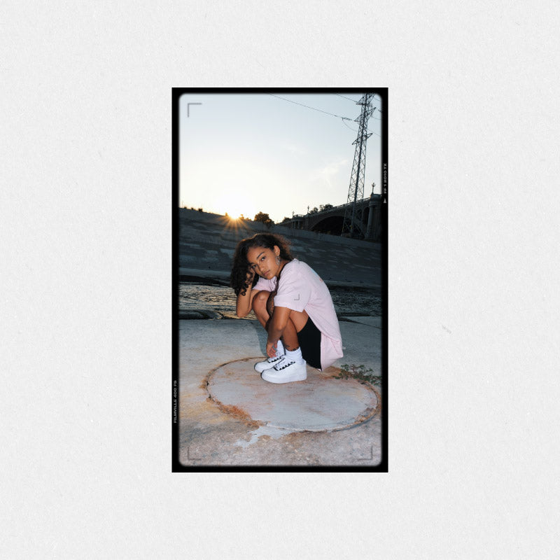 Custom Vertical Film Black Frame Sticker – Peeler Stickers