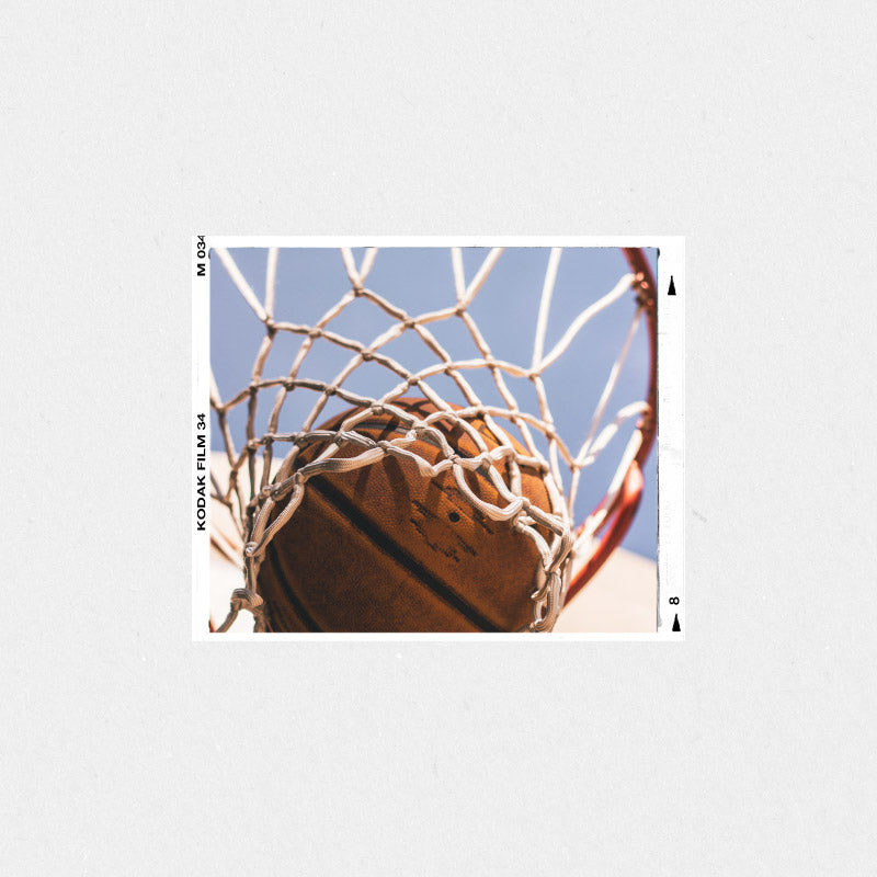 Custom Square Film White Frame Sticker | Peeler Stickers