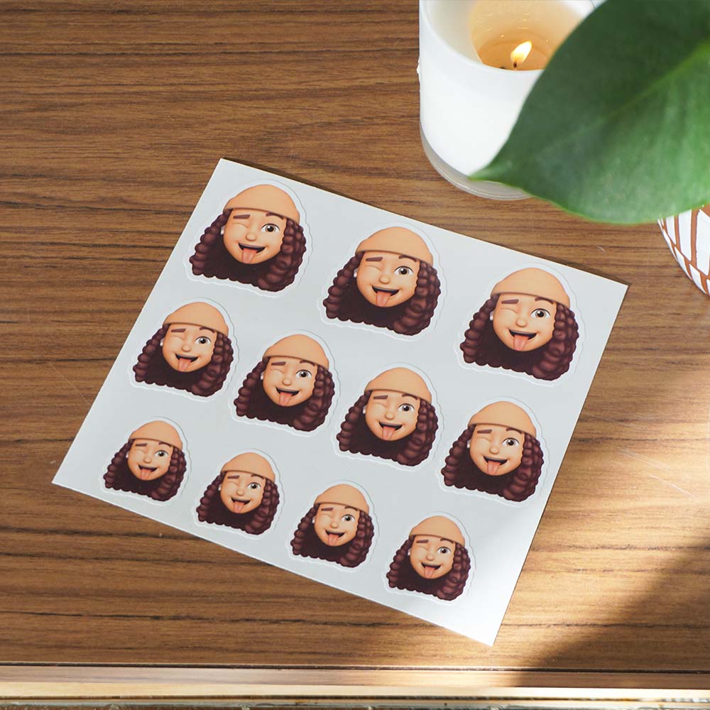 Custom Memoji Sticker Sheet - Turn your own Memoji face into fun ...