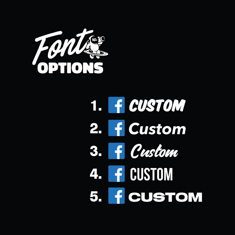 Custom Facebook Sticker | Personalised with your username | Australia ...