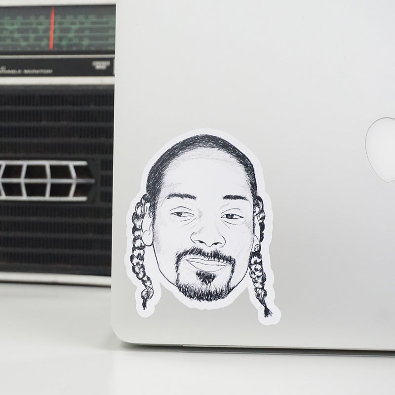 Snoop Dogg Printed Sticker – Peeler Stickers