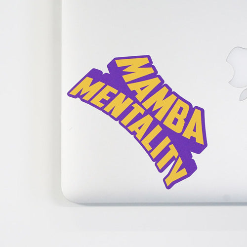 Mamba Mentality Sticker - Basketball Stickers | Peeler Stickers